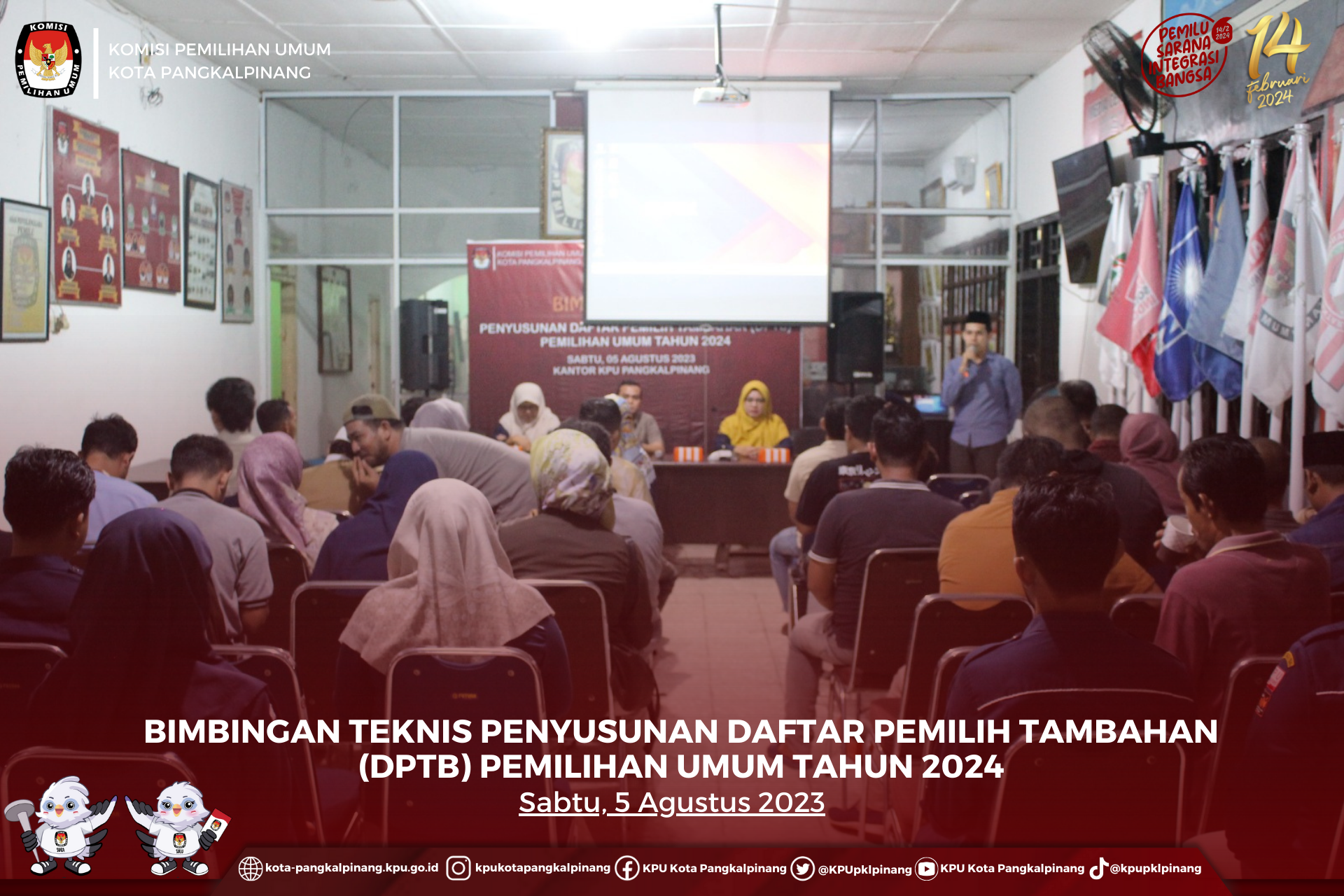 KPU KOTA-PANGKALPINANG - Bimbingan Teknis Penyusunan Daftar Pemilih ...